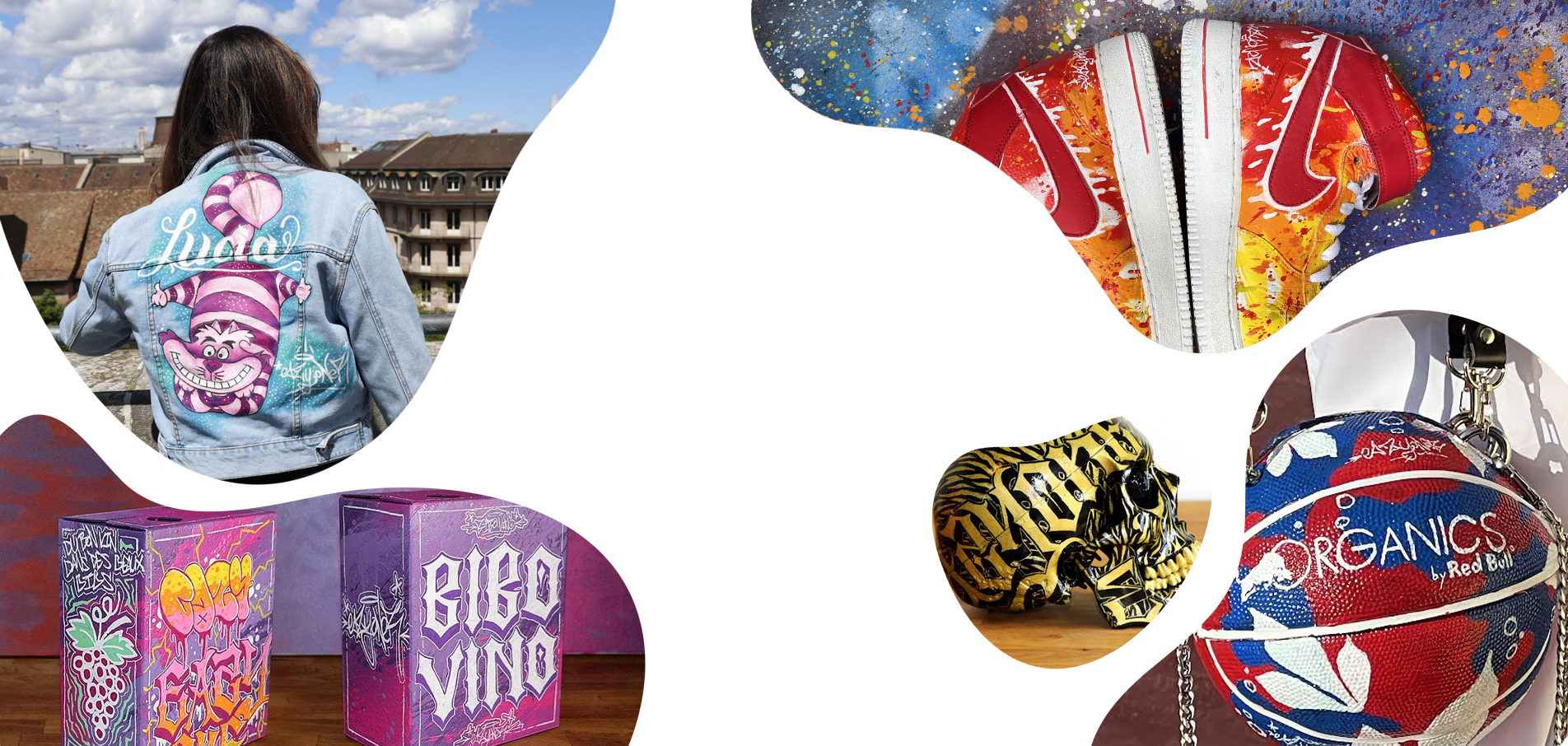 15 idées de customisation street art sur vos sneakers, vêtements, meubles, skateboard, objet d ...