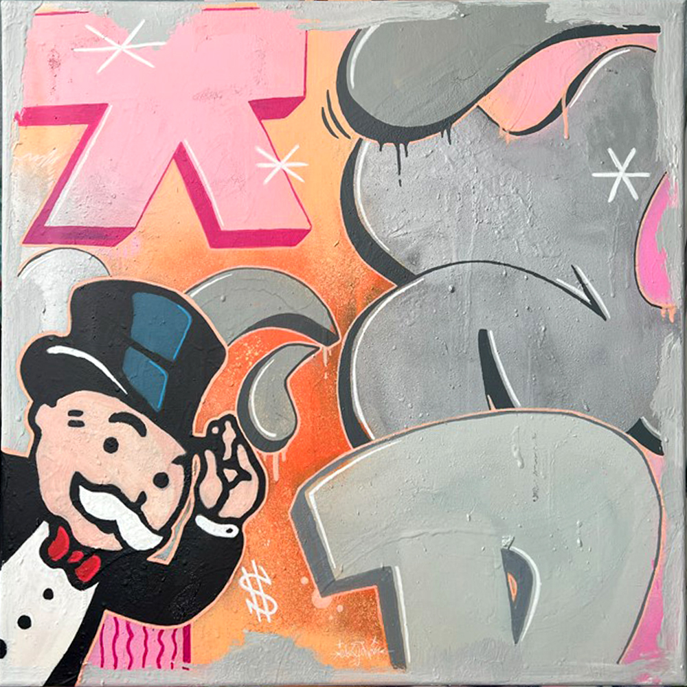 Tableau Post-Graffiti sur mesure - eazyone.ch - Artiste Graffeur - Fresque Graffiti - Street Art ...