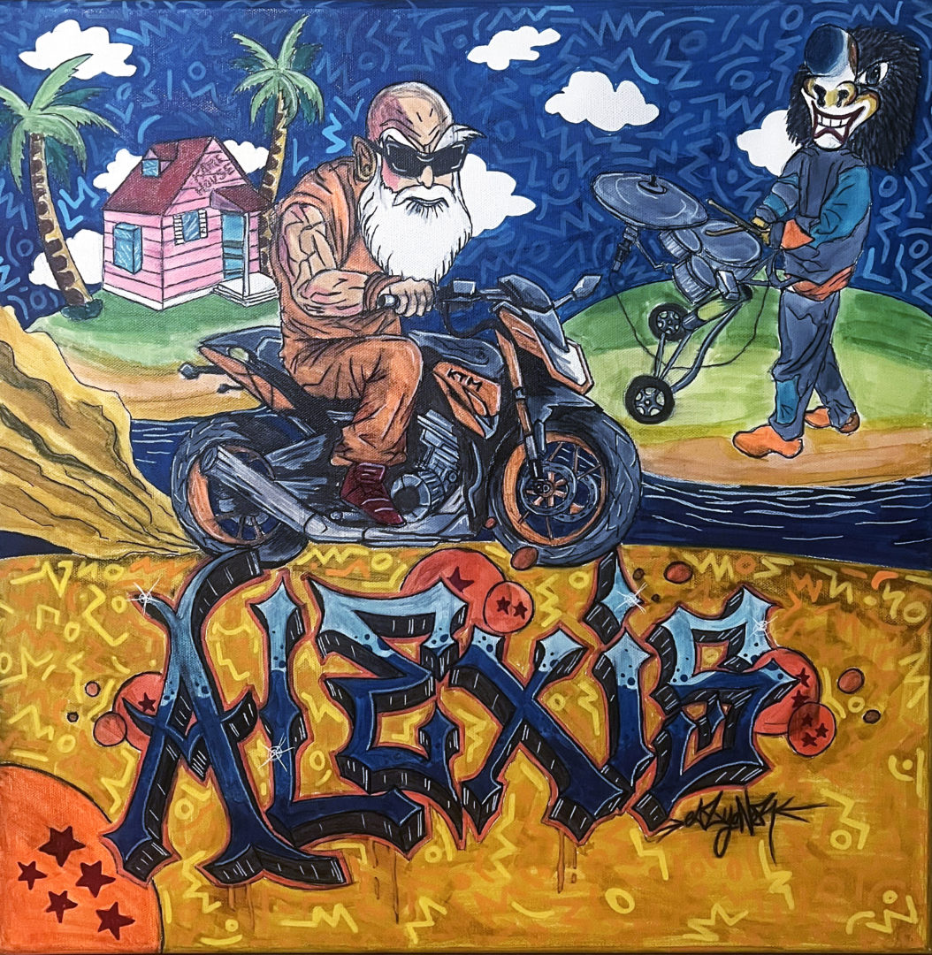 Découvrez Eazy One, l'artiste graffeur qui crée des tableaux sur mesure selon vos envies et ...